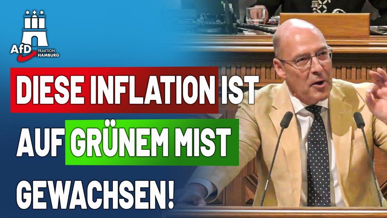 Inflation auf Rekordhoch: Grüne Klientelpolitik auf Kosten der Bürger ...